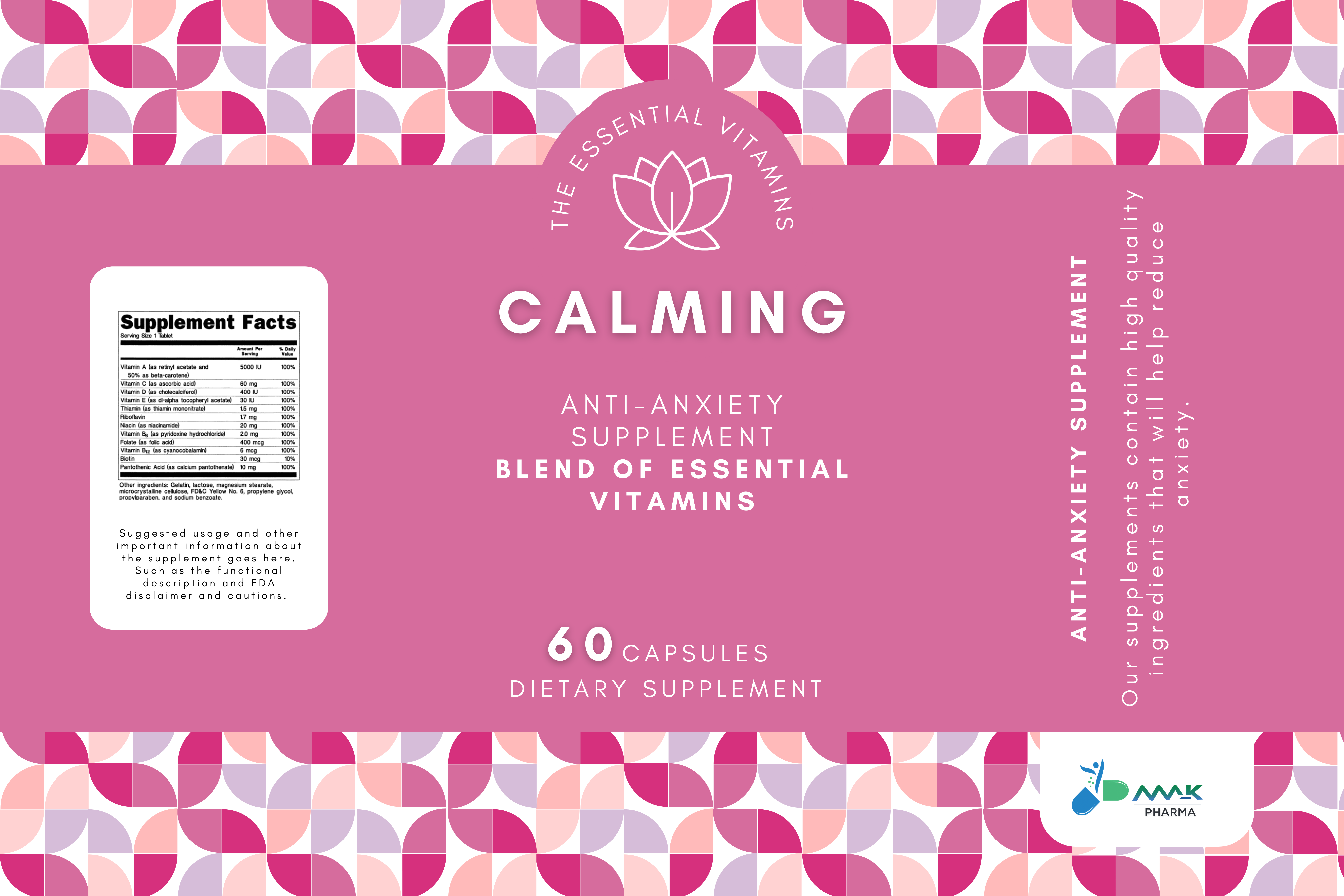 Vitamin & Supplement Bottle Labels – CHLOE RAPP